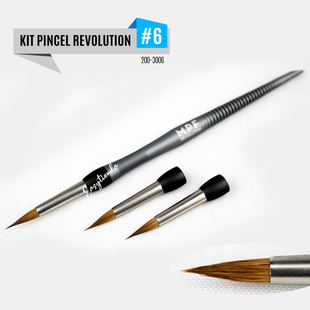 Kit Pincel MPF Revolution – Gama Alta Dental S.A.S